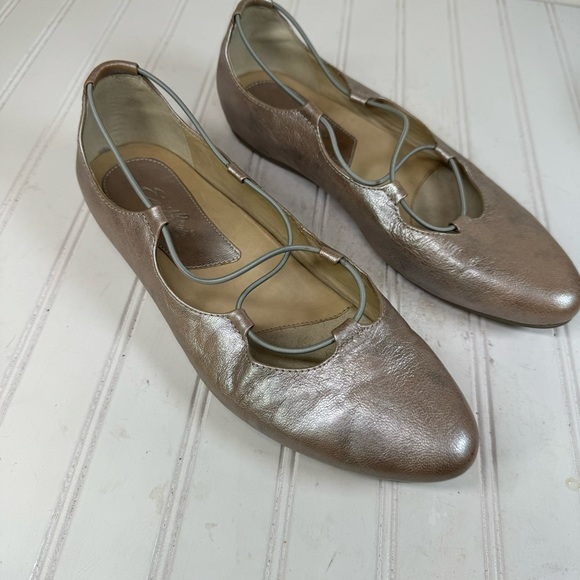 Earthies | Shoes | Earthies By Essen Champaign Lace Up Ghillie Ballet ...